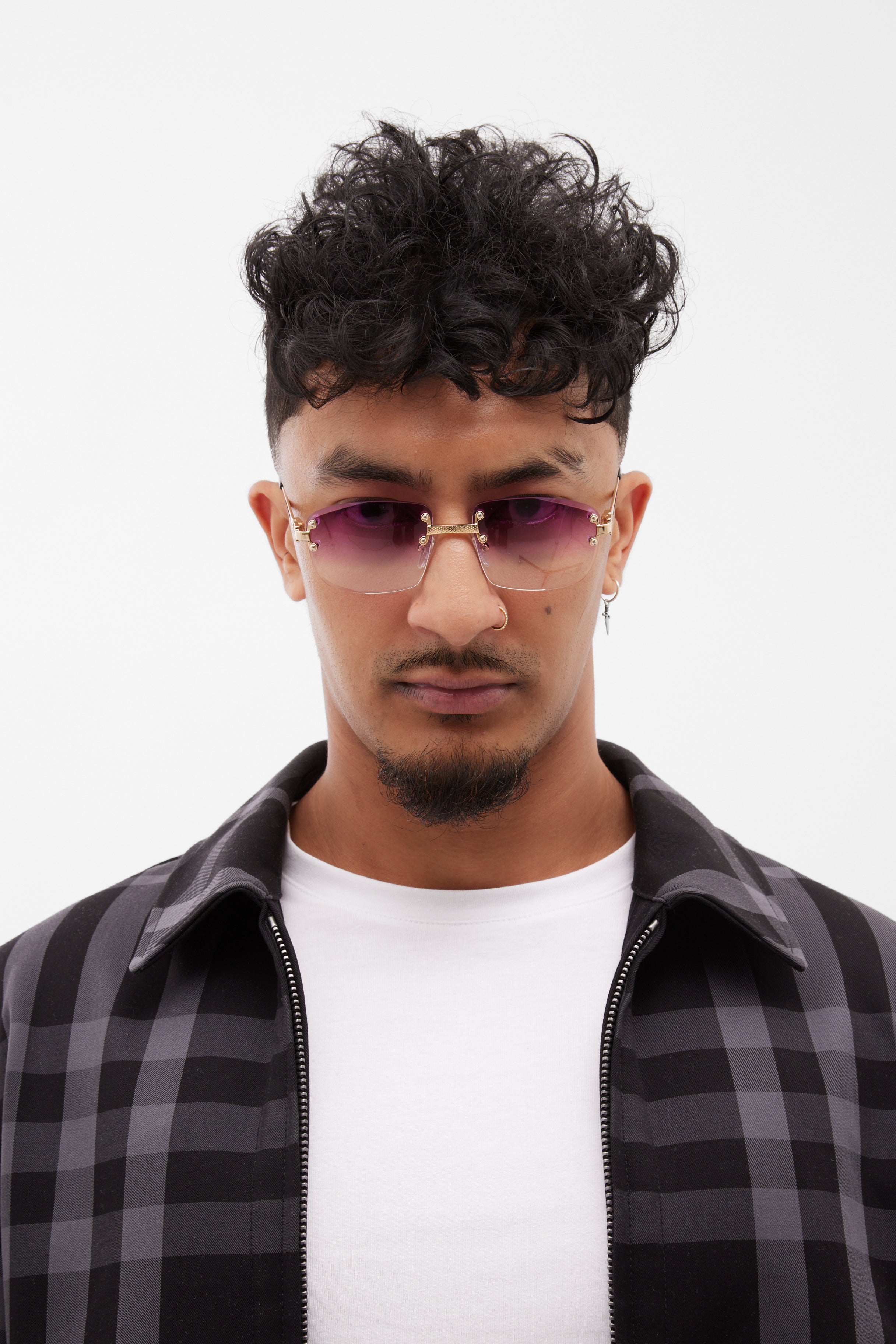 LF Rimless Class V - Purple Fade – Lux Frames