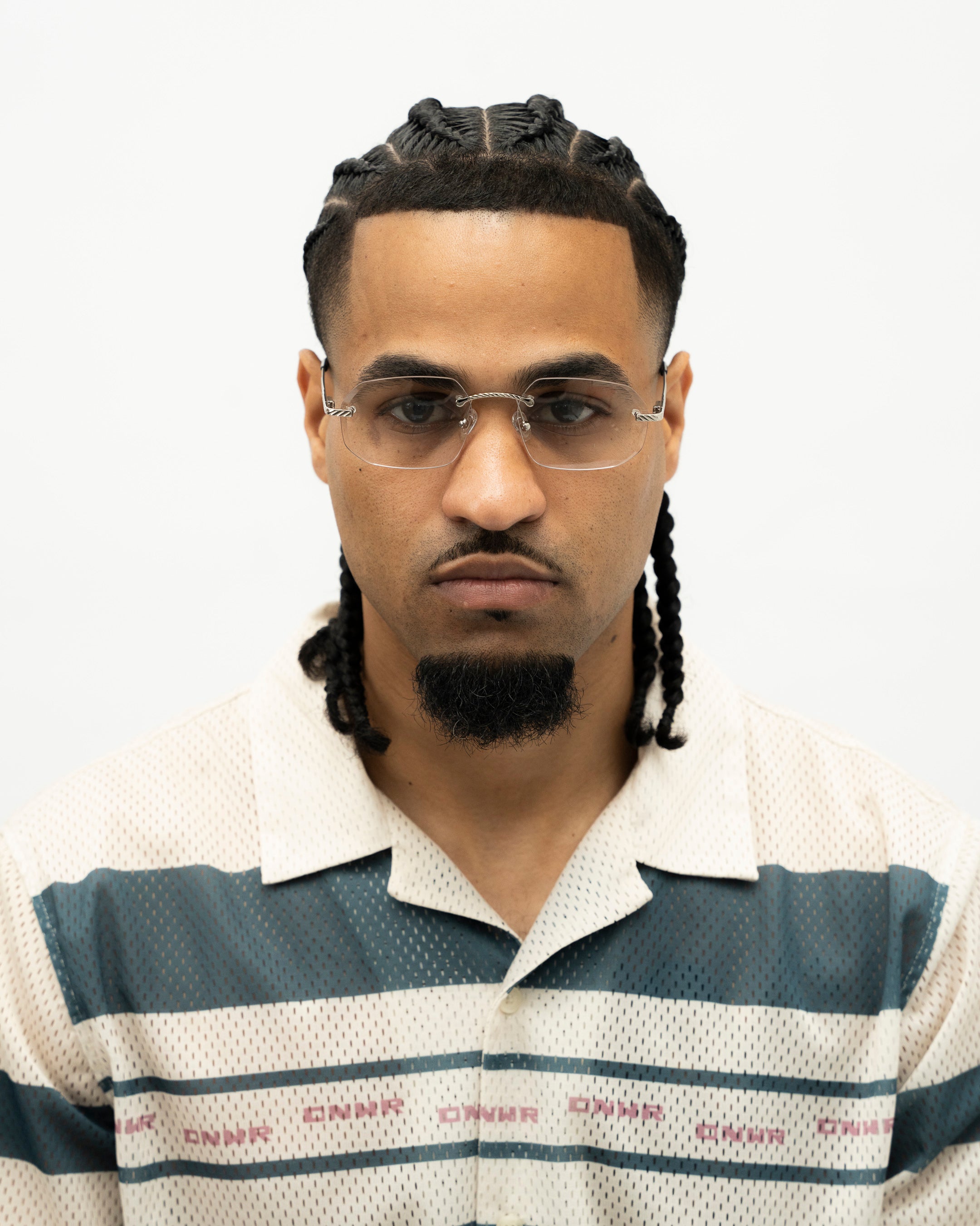 Silver Rimless Class VII - Clear Lens (PRESCRIPTION) – Lux Frames