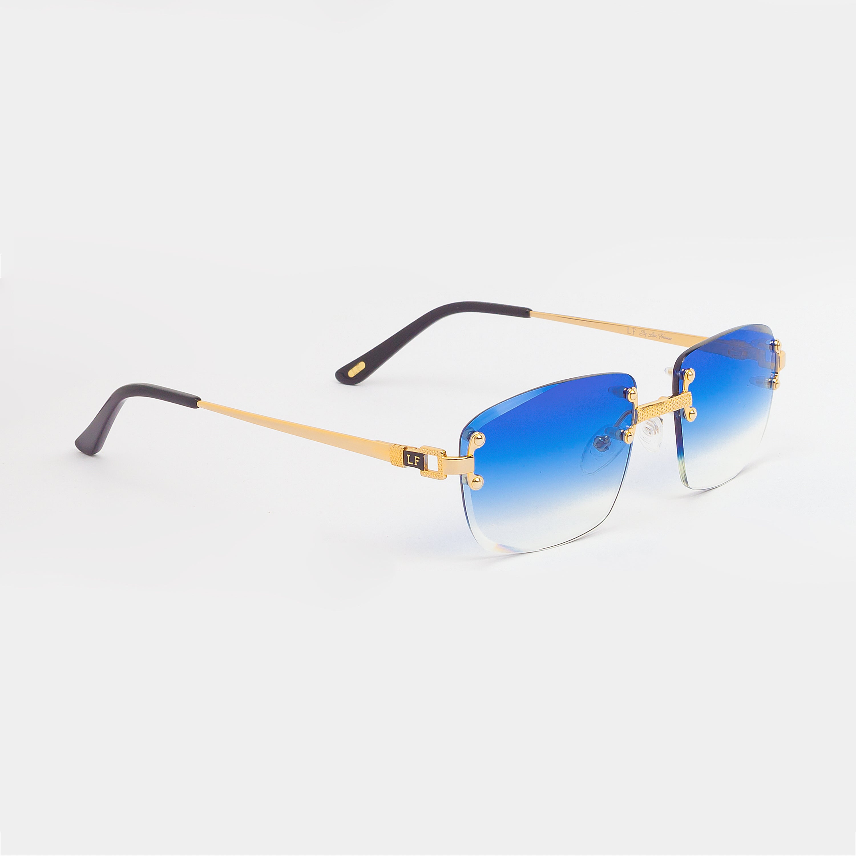 LF Rimless Class V - Blue Fade – Lux Frames